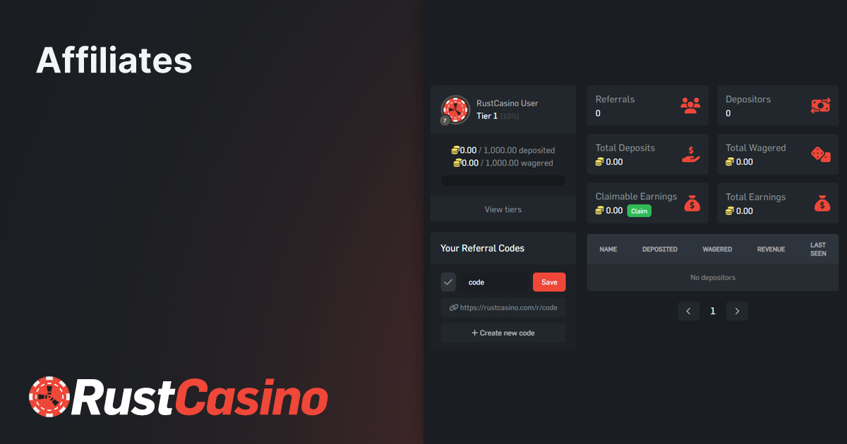 Affiliates | RustCasino