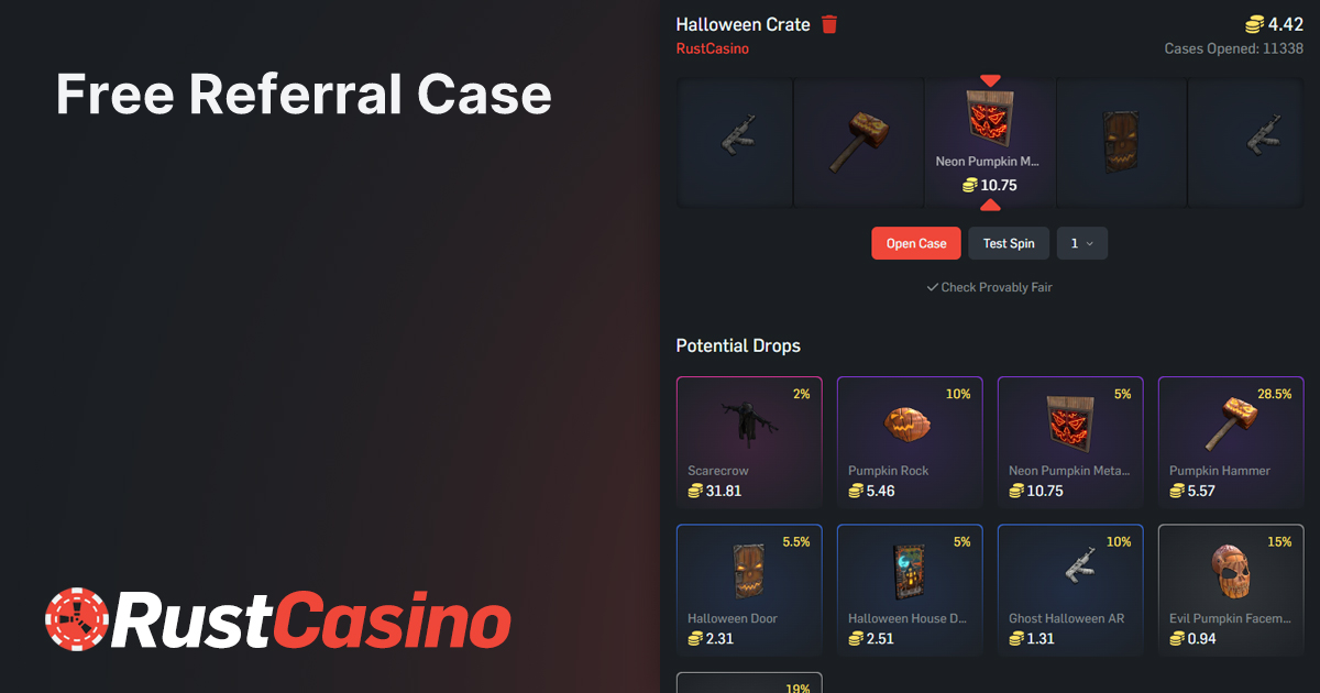 Open Rust Case | RustCasino