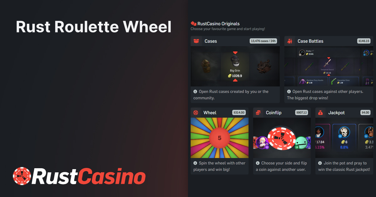 Rust Roulette Wheel - RustCasino