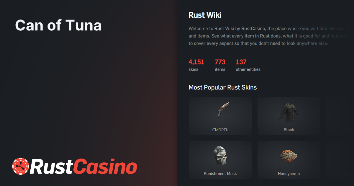 Can of Tuna - Rust Wiki
