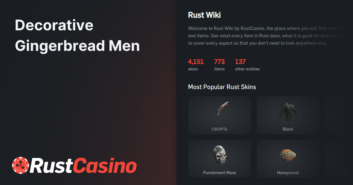 Decorative Gingerbread Men - Rust Wiki