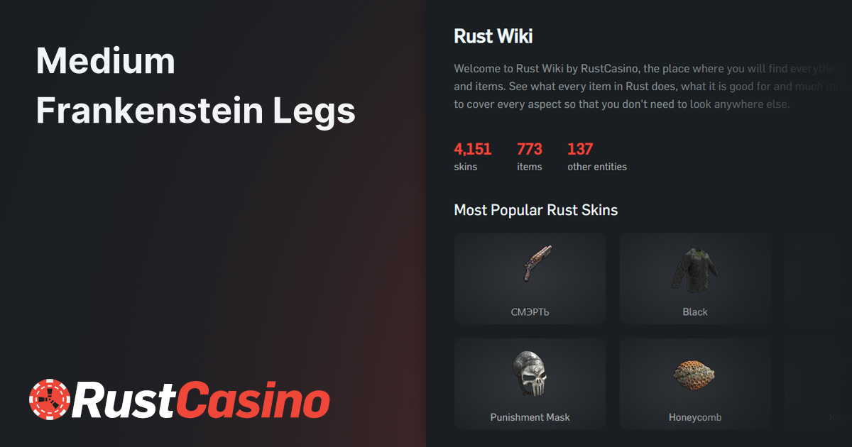 Medium Frankenstein Legs - Rust Wiki
