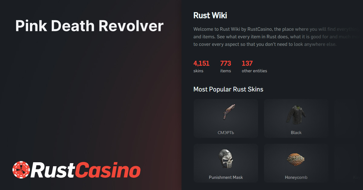 Pink Death Revolver - Skin Price & Details