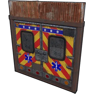 Ambulance Double Door - Rust Skin Price & Details