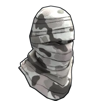 Arctic Protection Burlap Headwrap - Rust Skin Price & Details