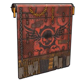 Bandit Garage Door - Rust Skin Price & Details