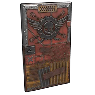 Bandit Sheet Metal Door - Rust Skin Price & Details
