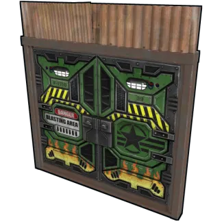 Bombshell Sheet Metal Double Door - Rust Skin Price & Details