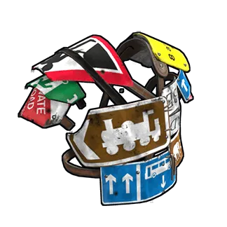 British Sign Vest - Rust Skin Price & Details