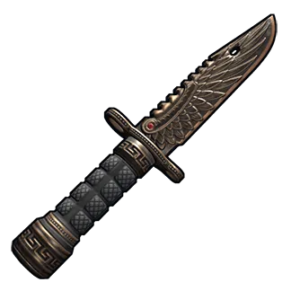Bronze Raven Knife - Rust Skin Price & Details