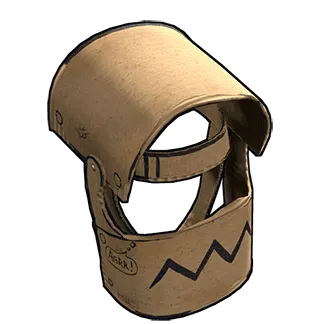 Cardboard Helmet - Rust Skin Price & Details