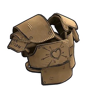 Cardboard Vest - Rust Skin Price & Details