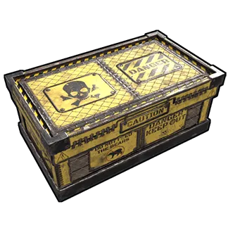 Caution Crate - Rust Skin Price & Details
