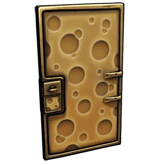 Cheese Sheet Metal Door - Rust Skin Price & Details