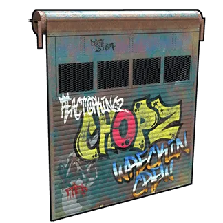 Chop Shop Garage Door - Rust Skin Price & Details