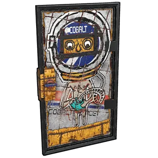 Cobalt Graffiti Door - Rust Skin Price & Details