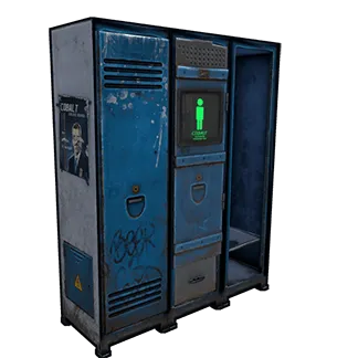 Cobalt Personal Locker - Rust Skin Price & Details