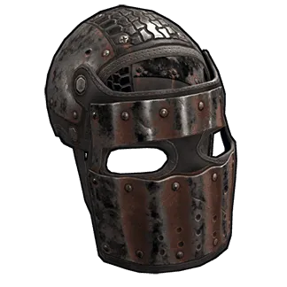 Corrugated Steel Facemask - Rust Skin Price & Details