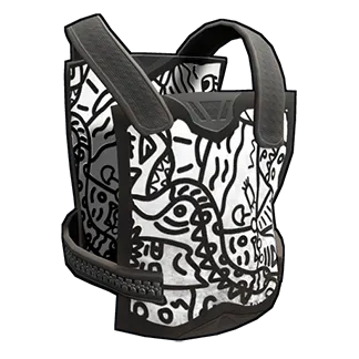 Doodle Metal Chestplate - Rust Skin Price & Details