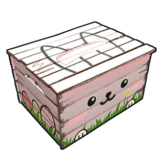 Easter Bunny Small Box - Rust Skin Price & Details
