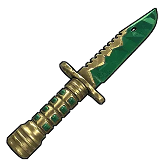 Emerald Knife - Rust Skin Price & Details