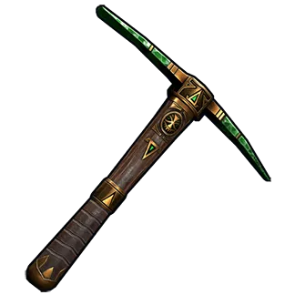 Emerald Relic Pick Axe - Rust Skin Price & Details