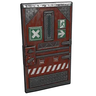 Emergency Exit Door - Rust Skin Price & Details