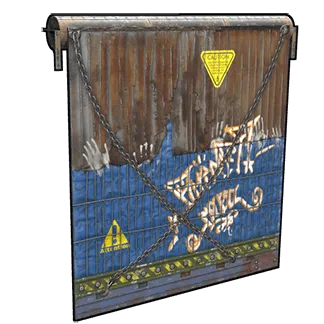 Factory Rolling Door - Rust Skin Price & Details