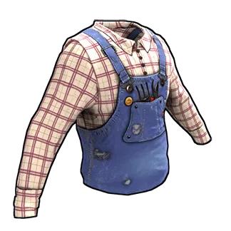 Farmer Overalls Top - Rust Skin Price & Details