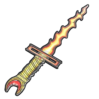 Fire Slasher - Rust Skin Price & Details