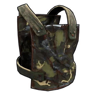 Forest Camo Chest Plate - Rust Skin Price & Details