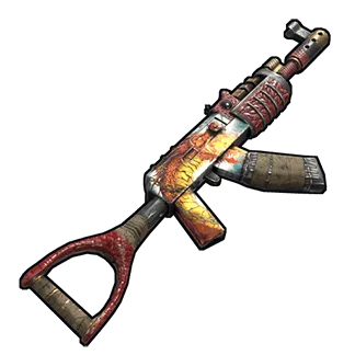 Golden Drake AK47 - Rust Skin Price & Details