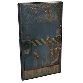 Hazard Metal Door - Rust Skin Price & Details