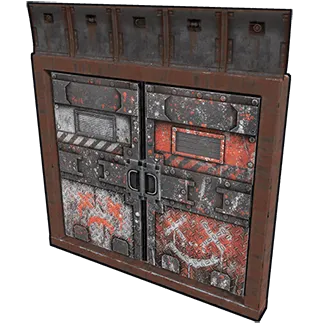 Jester Armoured Double Door - Rust Skin Price & Details