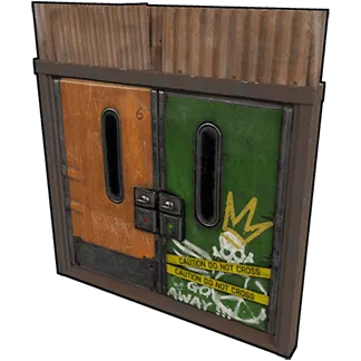 Lab Elevator Double Door - Rust Skin Price & Details