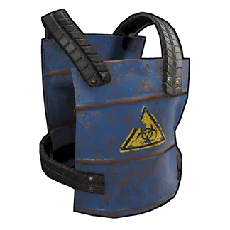 Metal Barrel Chest Plate - Rust Skin Price & Details