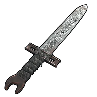 Metal Roses Short Sword - Rust Skin Price & Details