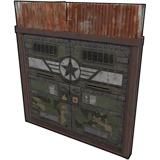 Military Double Door - Rust Skin Price & Details