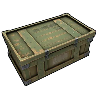 Military Large Box - Rust Skin Price & Details