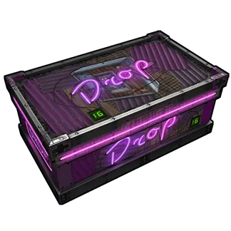 Neon Drop Box Storage - Rust Skin Price & Details