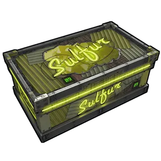 Neon Sulfur Storage - Rust Skin Price & Details