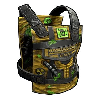 Nuclear Fanatic Chest Plate - Rust Skin Price & Details