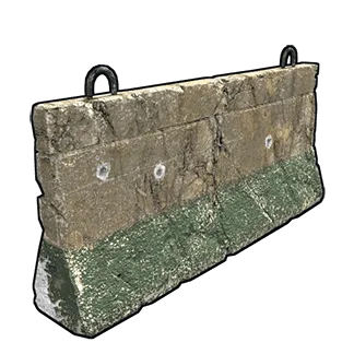 Outpost Concrete Barricade - Rust Skin Price & Details
