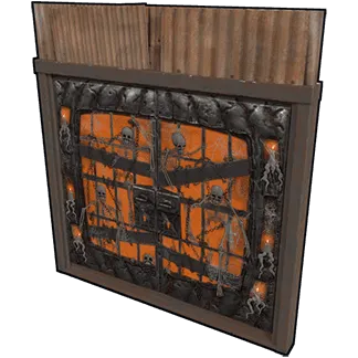 Pumpkin Jail Double Door - Rust Skin Price & Details
