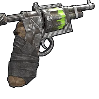 Radioactive Revolver - Rust Skin Price & Details
