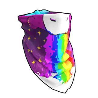 Rainbow Pony Bandana - Rust Skin Price & Details