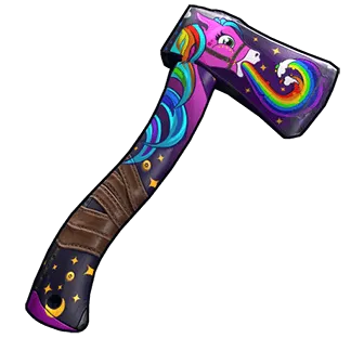 Rainbow Pony Hatchet - Rust Skin Price & Details