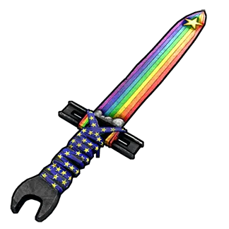 Rainbow Sword - Rust Skin Price & Details