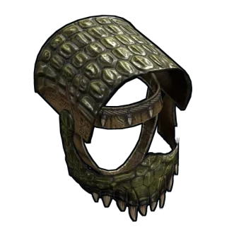 Reptile Hunter Helmet - Rust Skin Price & Details