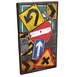 Roadsign Door - Rust Skin Price & Details